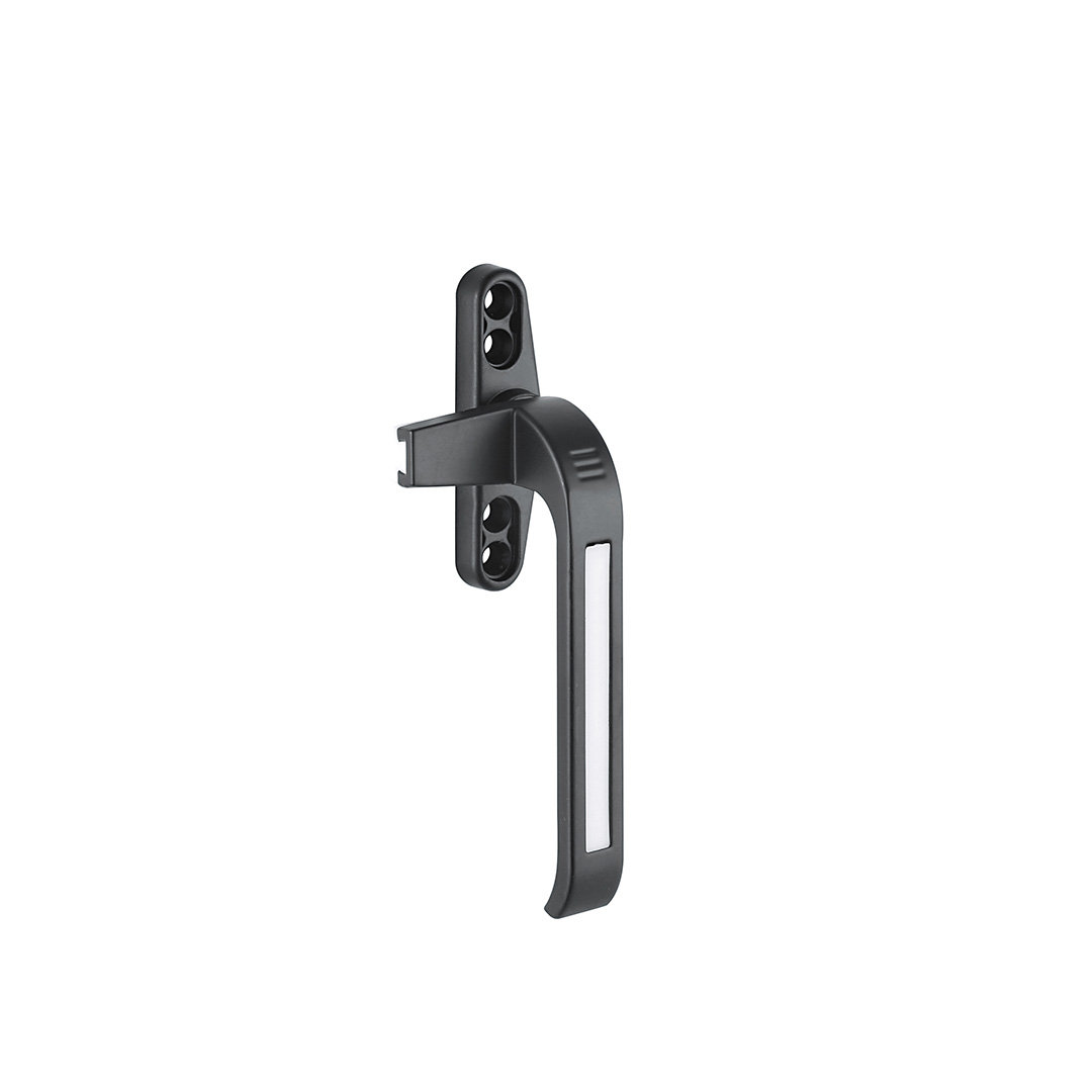 Aluminum alloy black powder coating casement window pull handle cw054