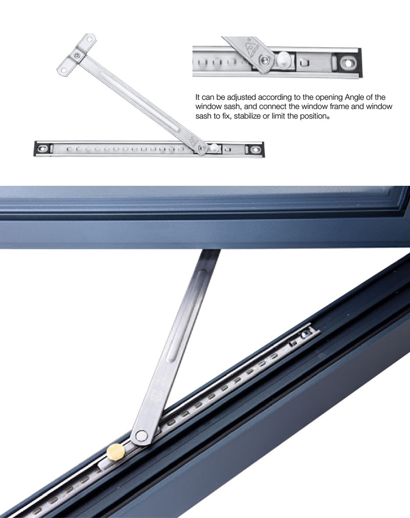 18mm groove width window restrictor stay hinge FBC180